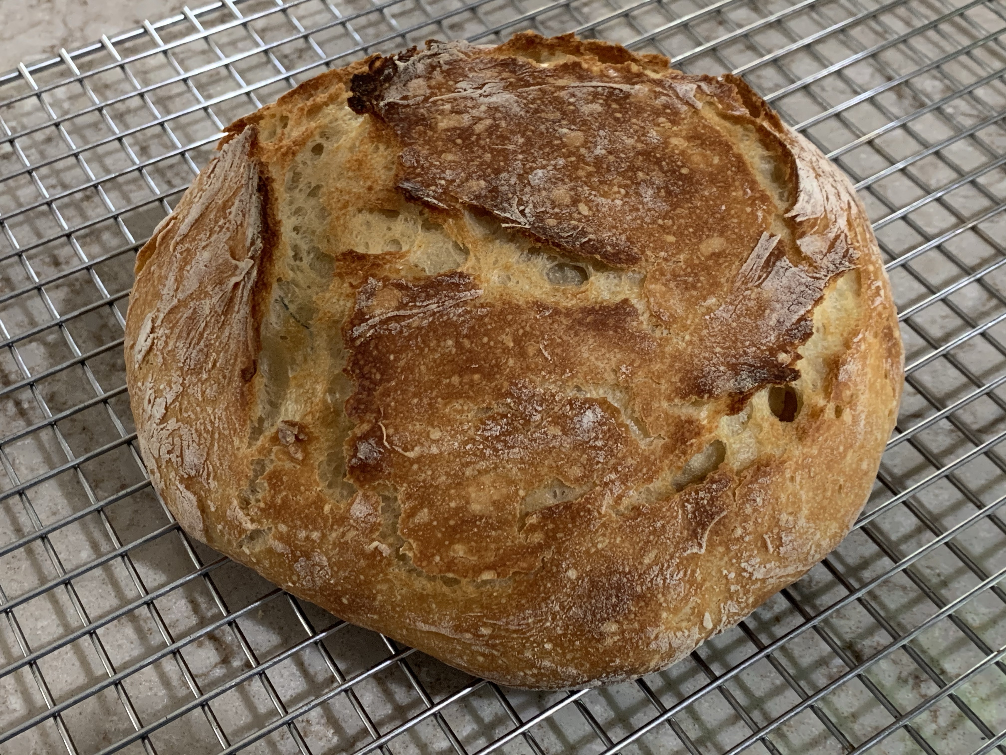 No-Knead Artisan Bread – Simply Made Kitchen and Crafts