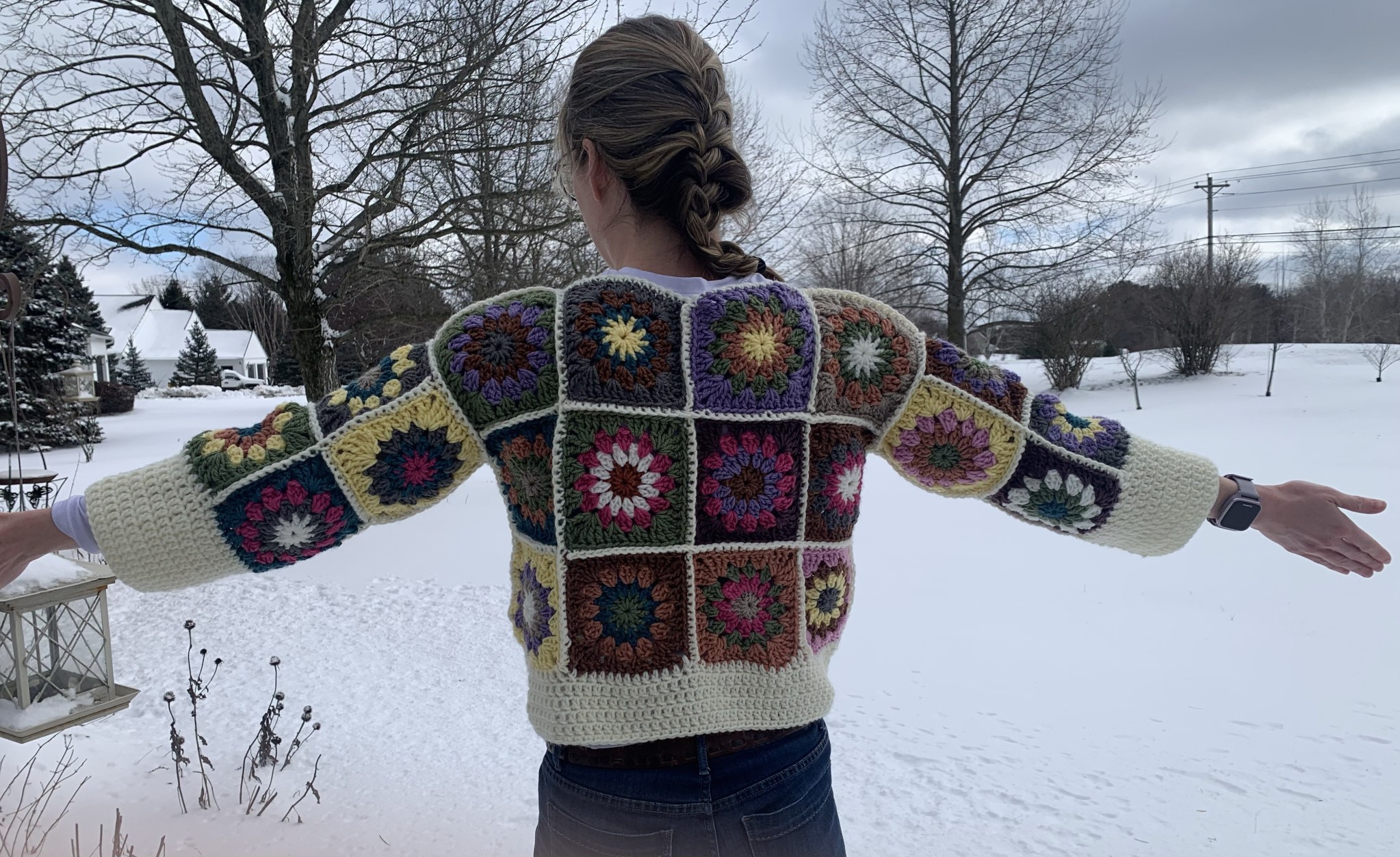 Granny Square Sweater – Simply Made Kitchen and Crafts